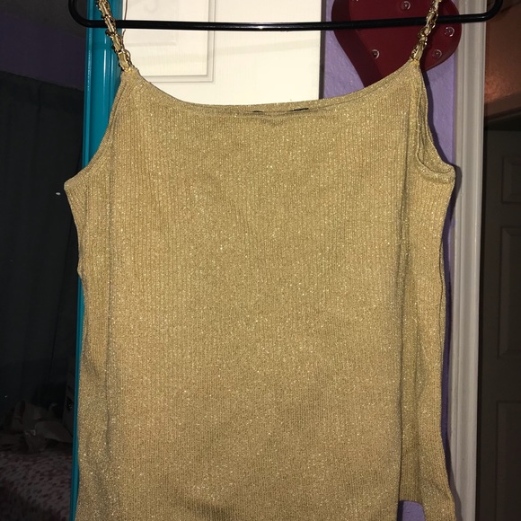 Tops | Vintage Chain Strap Tank Top | Poshmark